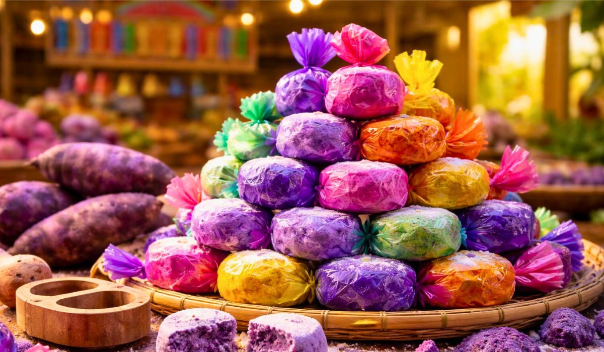 Ube Polvoron Recipe - Livy Cooks