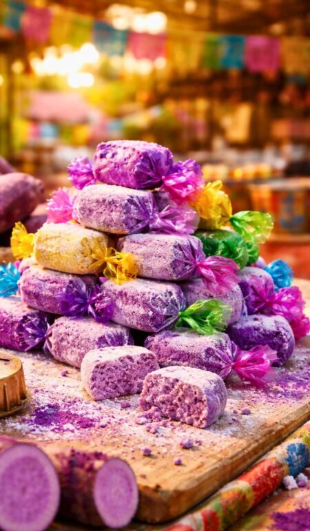 Ube Polvoron Recipe - Livy Cooks