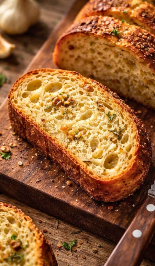 Garlic Tuscan Bread Recipe - Livy Cooks