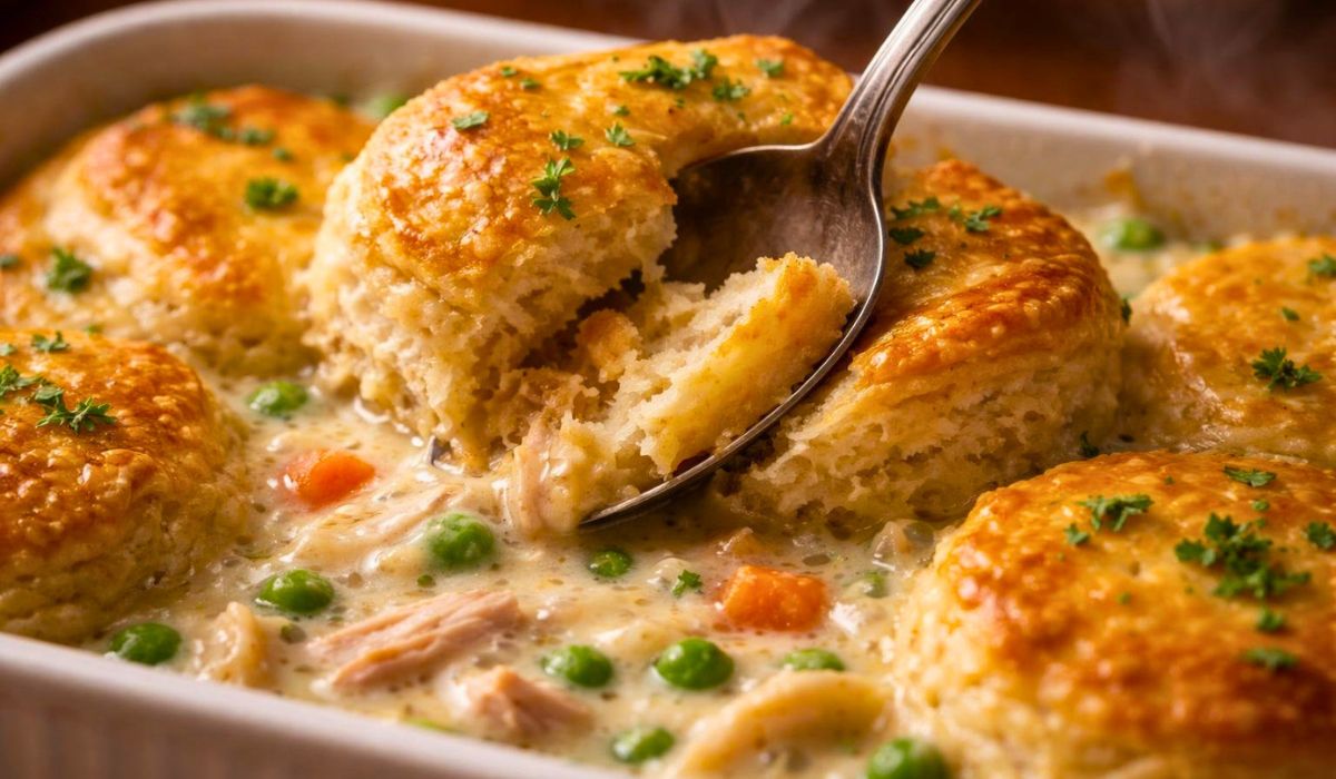 Ina Garten Chicken Pot Pie With Biscuits Recipe - Livy Cooks